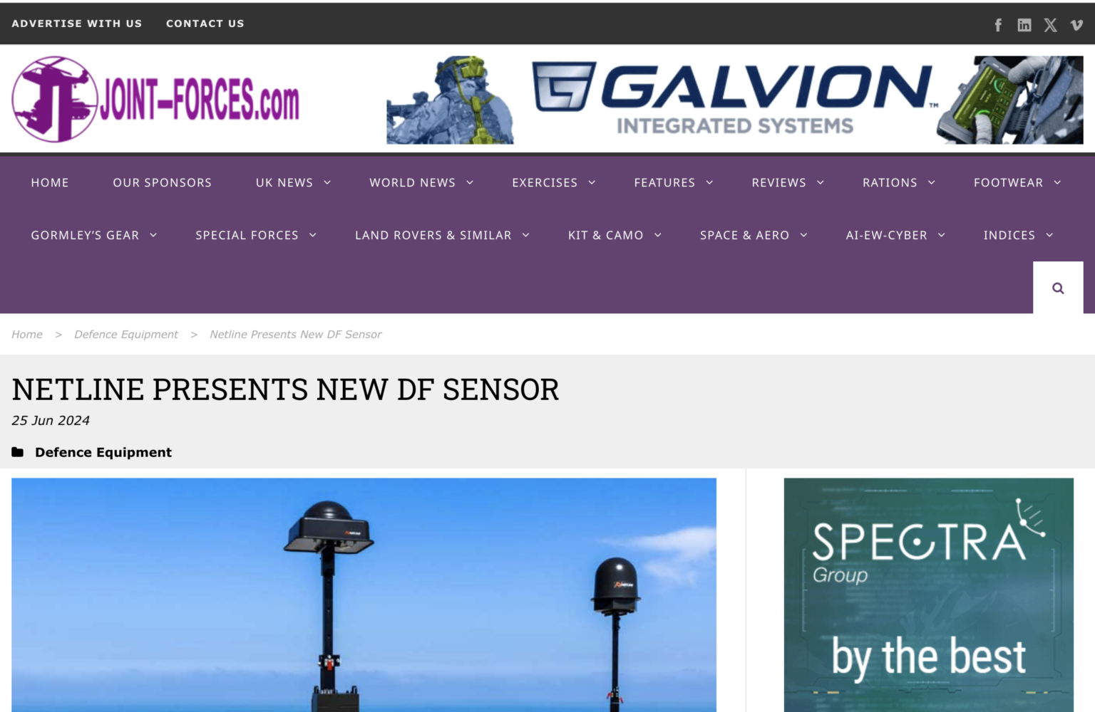 Netline Presents Its New DF Sensor - Netline Communication Technologies