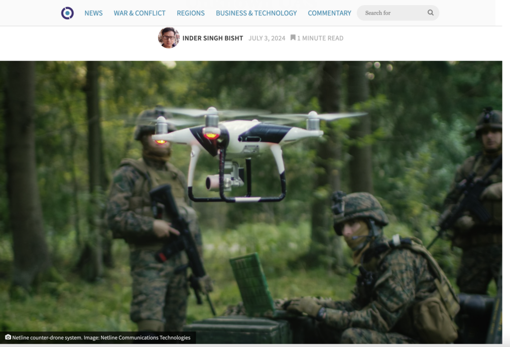 Israeli Firm Unveils Drone Detection System for Unknown UAS - Netline ...